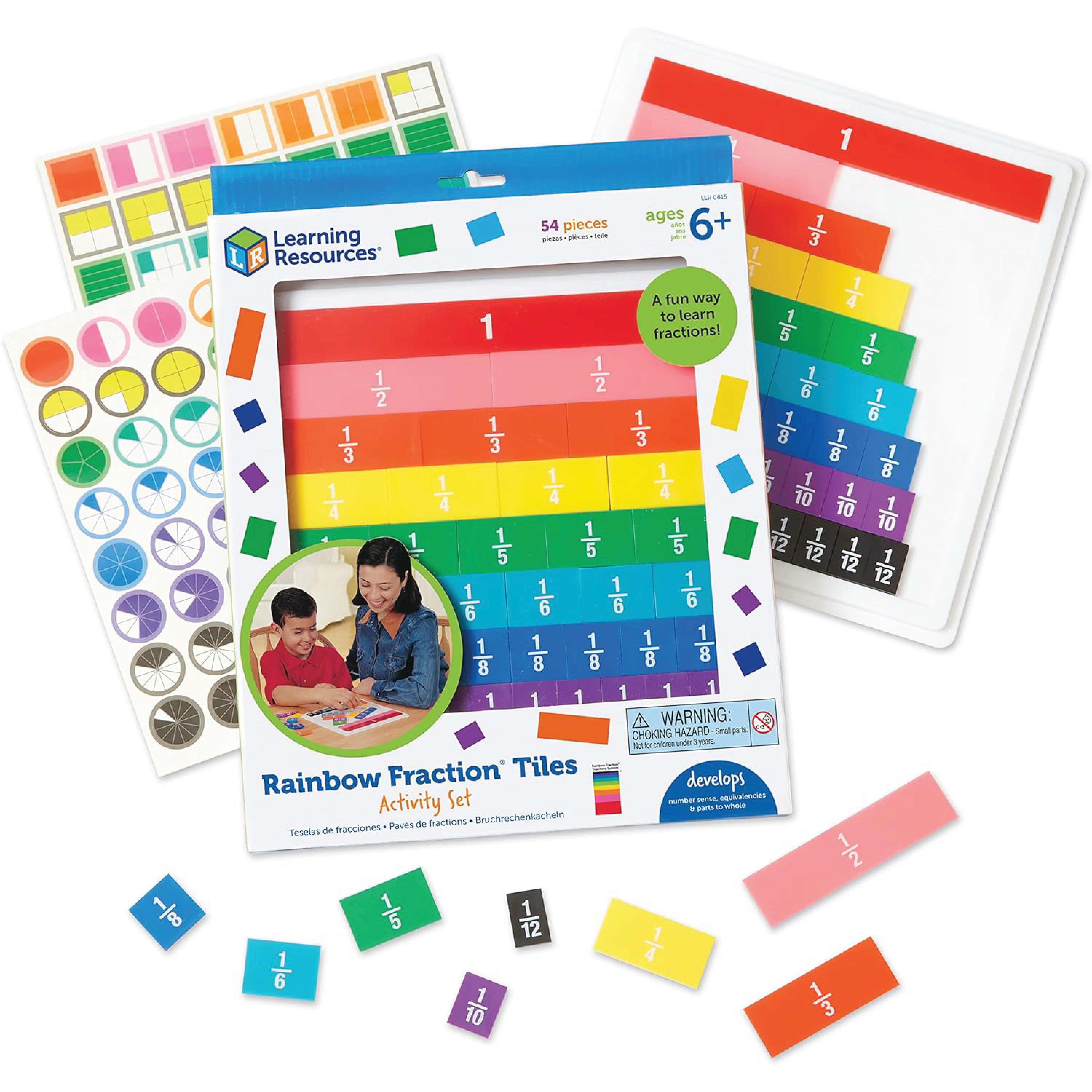 Fichas Rainbow Fraction – 2Smiles